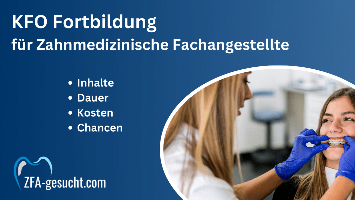 KFO Fortbildung ZFA: Alle wichtigen Infos